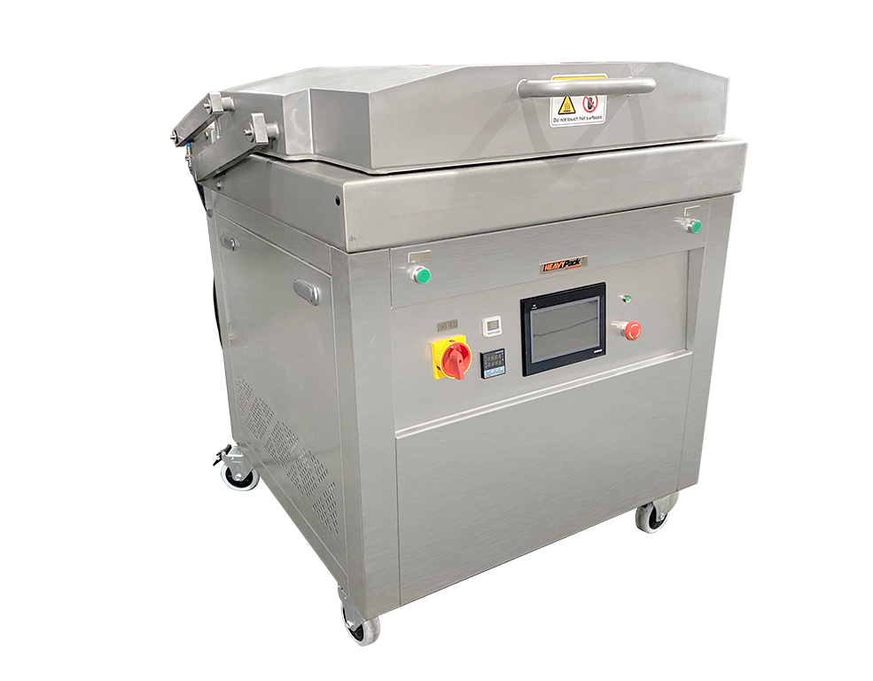 Mesin Kemasan Vacuum Press Skin Tray Pengemas Ikan / Ayam / Sosis ...